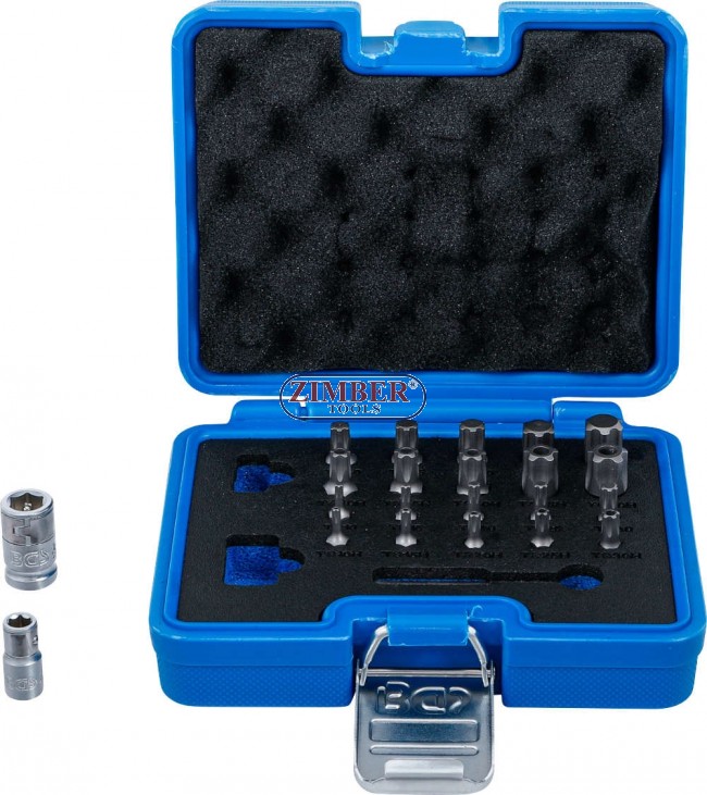 Комплект битове TORX PLUS 23 части - 4993 - BGS technic.
